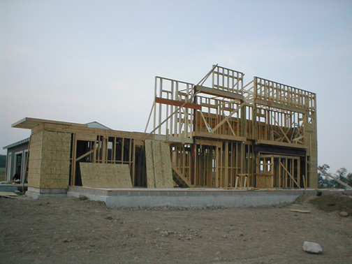 Halfman's Home - Trusses & 2nd Floor